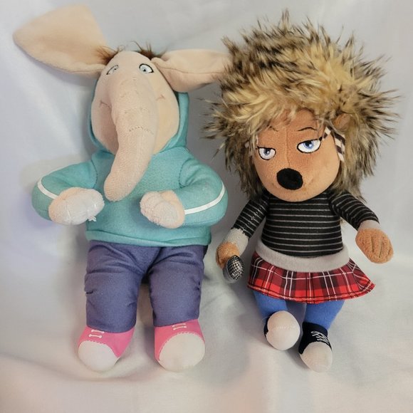Ty Beanie | Toys | Sing Ty Beanies Ash The Hedgehogmeena Elephant 9 ...